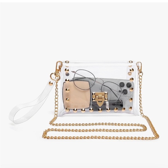 Bags | Clear Purse Stadium Approved Small Clear Crossbody Bag New ...